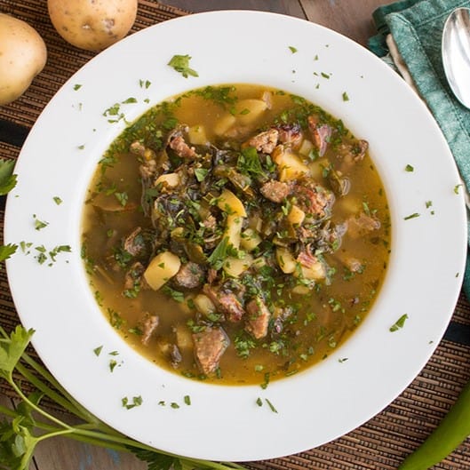 Beer Brat Soup - Chili Pepper Madness