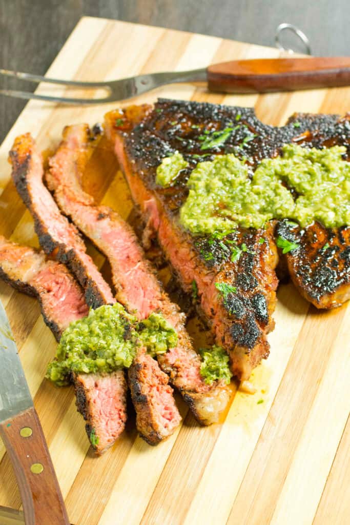 Ancho Crusted Porterhouse Steak Recipe - Chili Pepper Madness