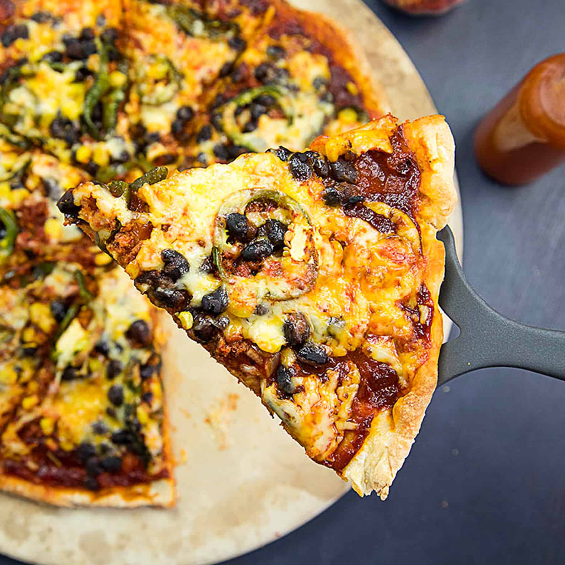 Homemade Southwest-Style Pizza Recipe - Chili Pepper Madness