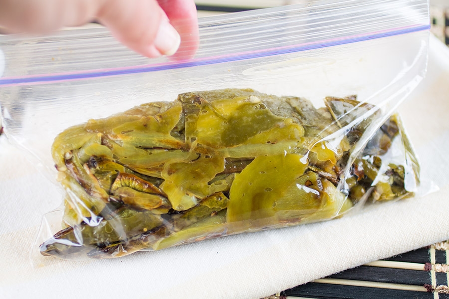 Freezing Roasted Chili Peppers - Chili Pepper Madness