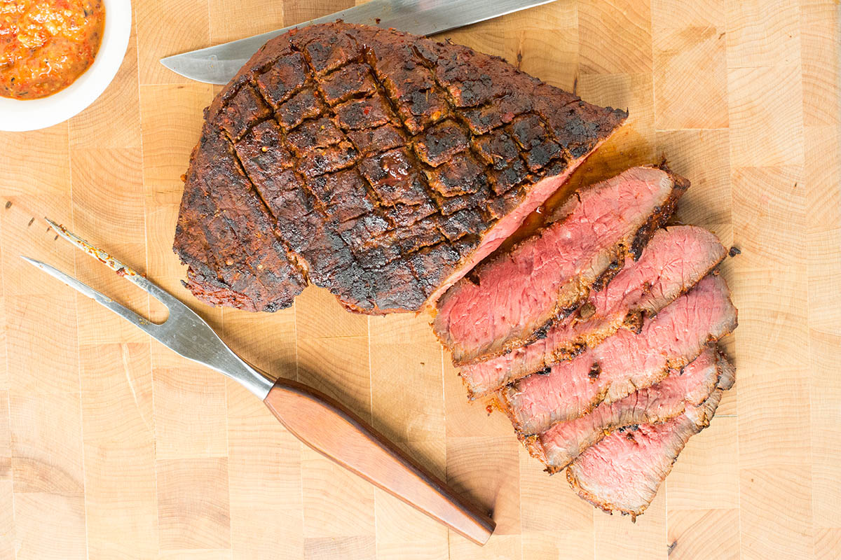 Grilled Marinated London Broil Recipe - Chili Pepper Madness