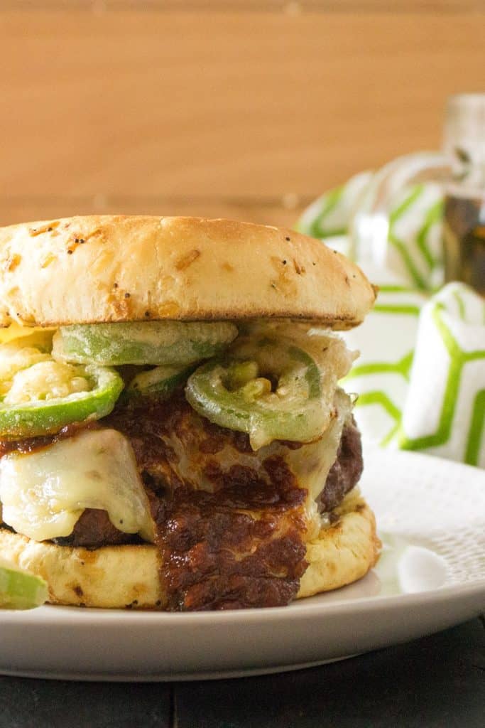 Juicy Grilled BBQ Burgers Recipe - Chili Pepper Madness