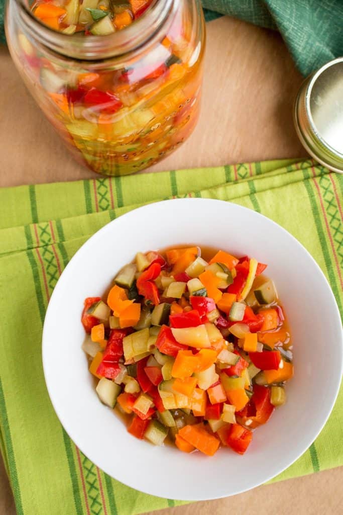 Chile-Cucumber Chow Chow - Chili Pepper Madness
