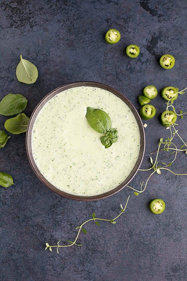 Spicy Basil-Cream Sauce - Recipe - Chili Pepper Madness