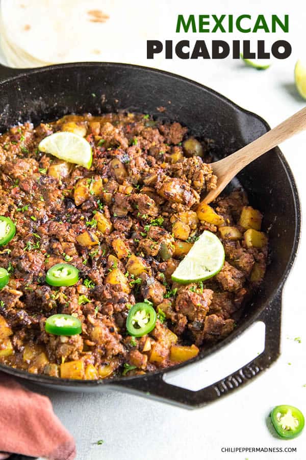 Mexican Picadillo Recipe - Chili Pepper Madness