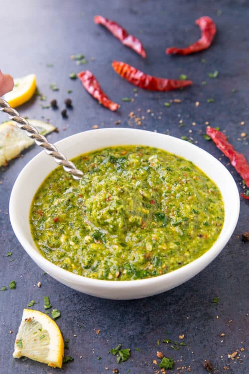 Zhug Recipe (Yemenite Green Hot Sauce) - Chili Pepper Madness