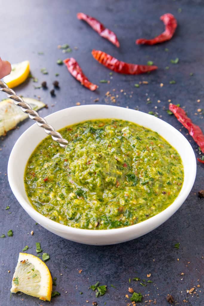 Zhug Recipe (Yemenite Green Hot Sauce) - Chili Pepper Madness