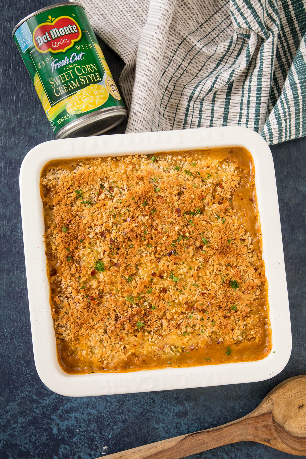 Creamy Cajun Chicken & Corn Casserole - Recipe - Chili Pepper Madness