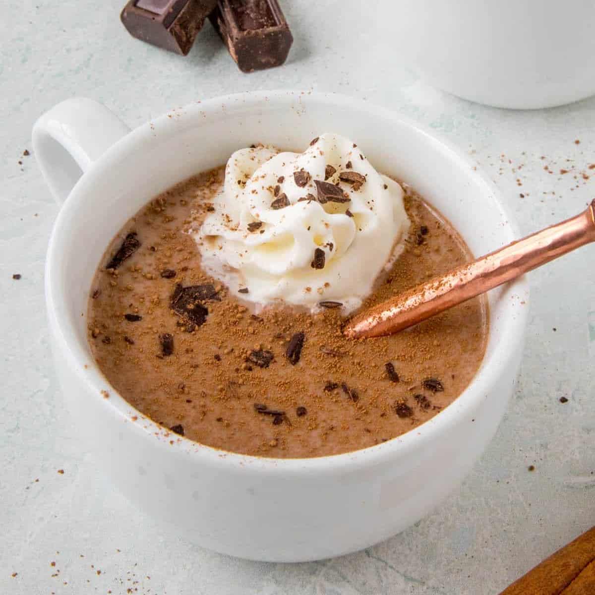 Hot Chocolate With Chili Pepper