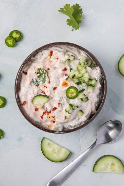 Raita Recipe (Traditional Indian Condiment) - Chili Pepper Madness