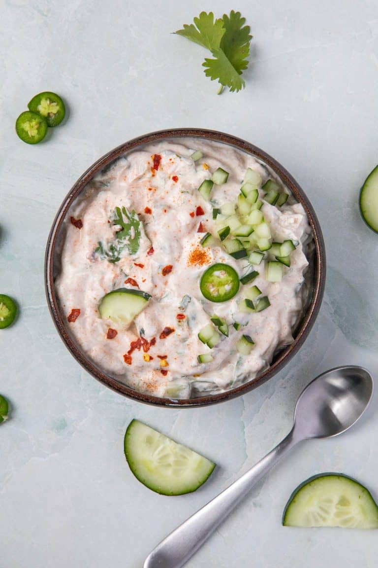 Raita Recipe (Traditional Indian Condiment) - Chili Pepper Madness