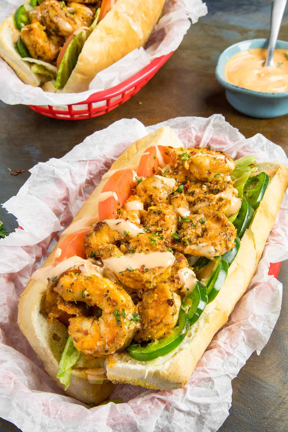 Grilled Shrimp Po Boy Recipe Chili Pepper Madness