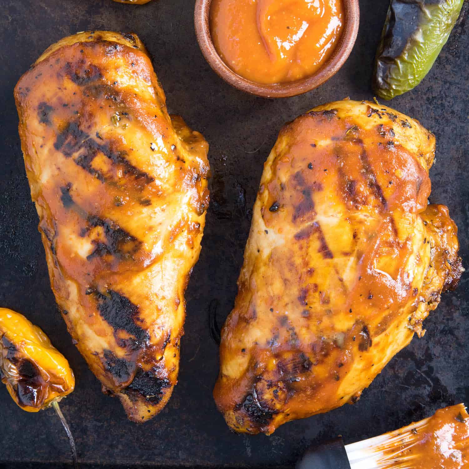 Mango-Habanero BBQ Chicken - Chili Pepper Madness