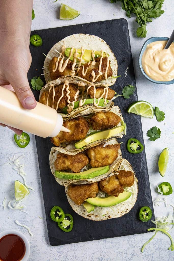 Baja Fish Tacos: Battered, Fried, Delicious - Chili Pepper Madness
