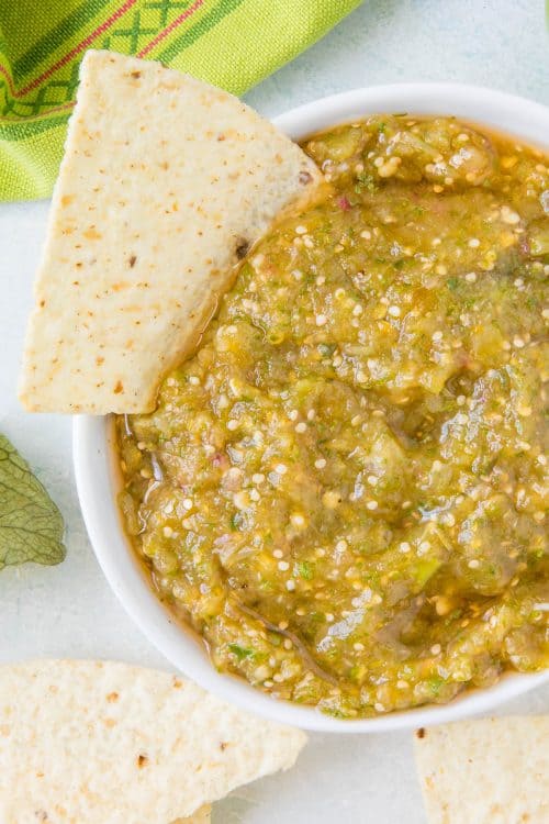 Salsa Verde: The Ultimate Mexican Green Salsa - Chili Pepper Madness
