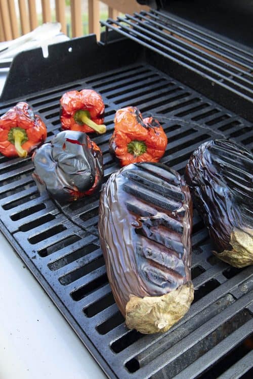 Zacusca Recipe: Romanian Roasted Eggplant and Red Pepper Spread