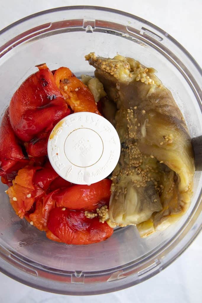 Zacusca Recipe: Romanian Roasted Eggplant and Red Pepper Spread