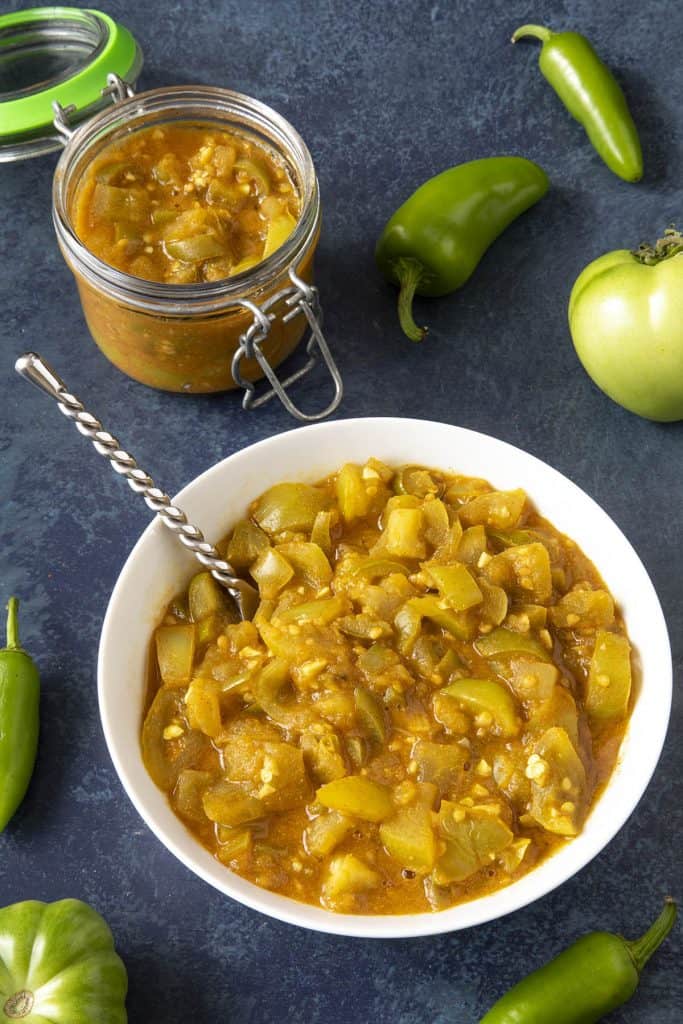 Green Tomato Chutney Recipe - Chili Pepper Madness