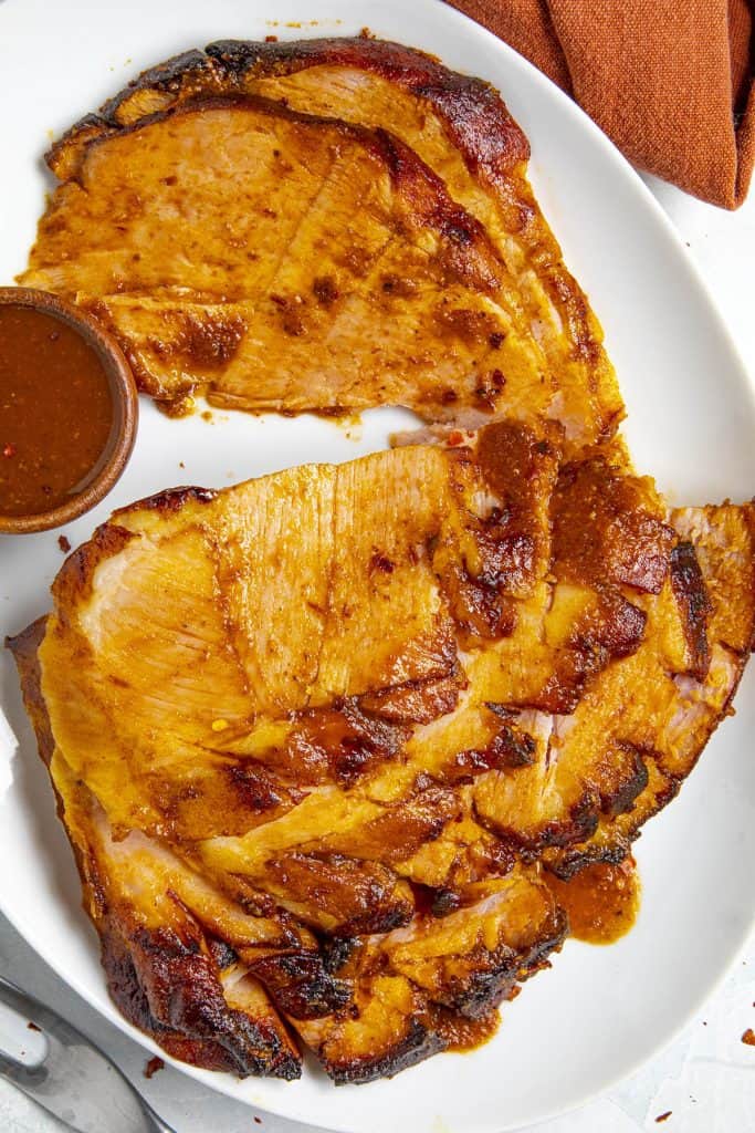 Baked Ham Recipe with Chipotle-Honey Glaze - Chili Pepper Madness