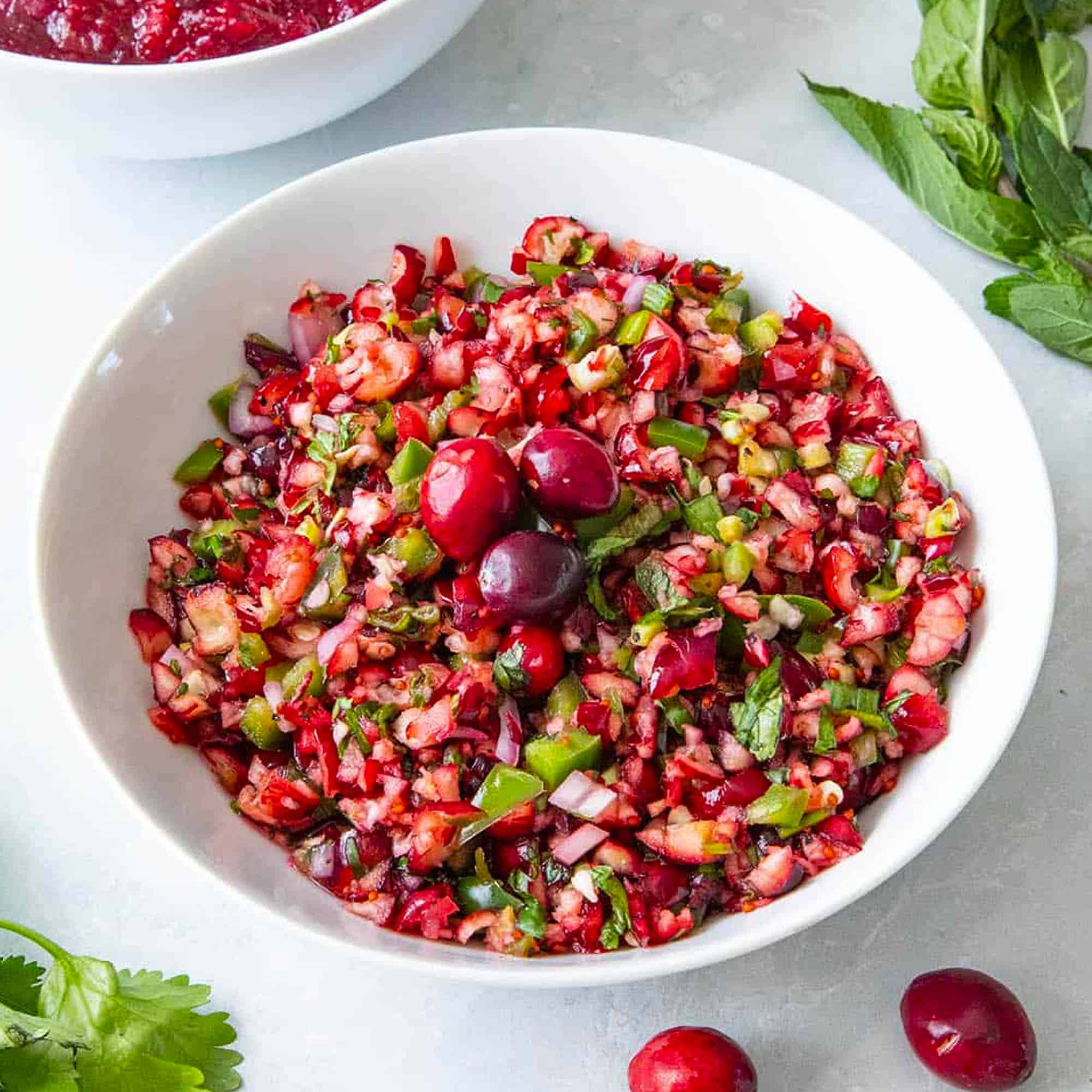 Fresh Cranberry Salsa Recipe - Chili Pepper Madness