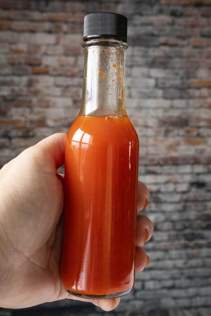 Sauce piquante fermentée