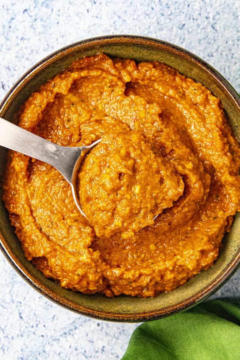 Recette de pâte de cari rouge