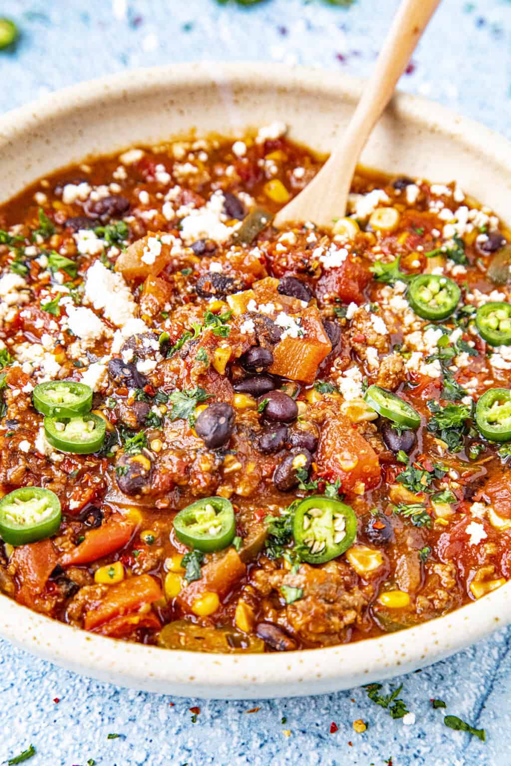 Easy Taco Soup Recipe - Chili Pepper Madness
