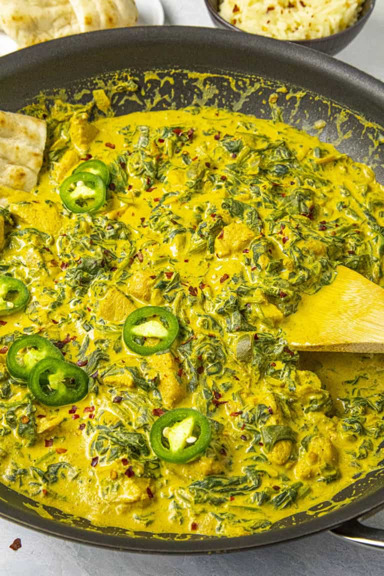 Chicken Saag - Chili Pepper Madness