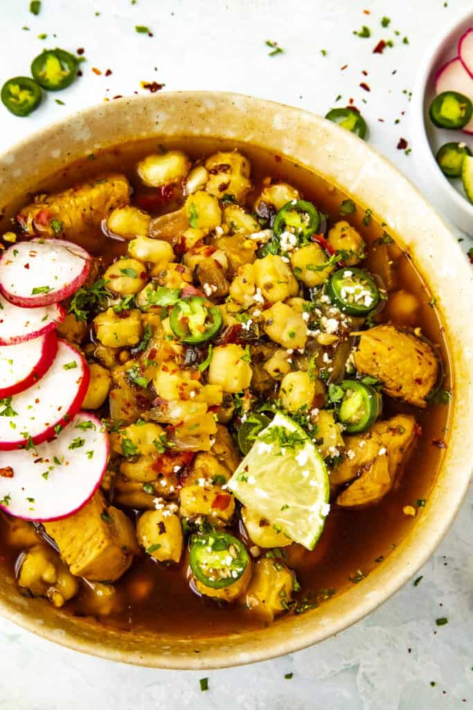 Classic Mexican Chicken Posole Recipe - Chili Pepper Madness
