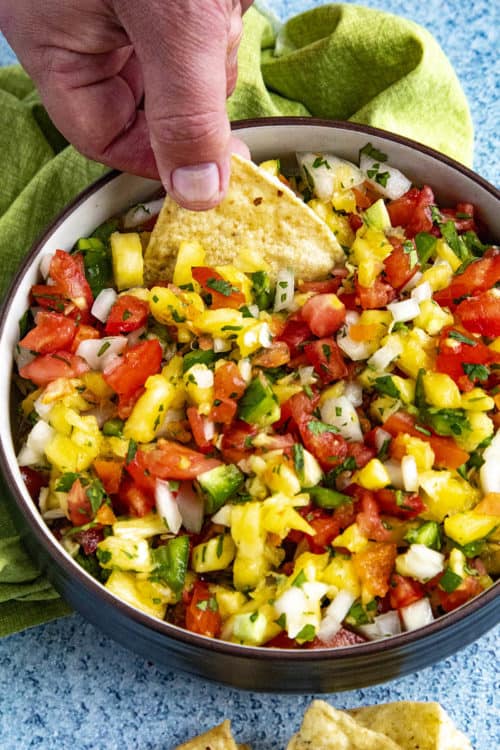 Spicy Pineapple Salsa - Recipe - Chili Pepper Madness