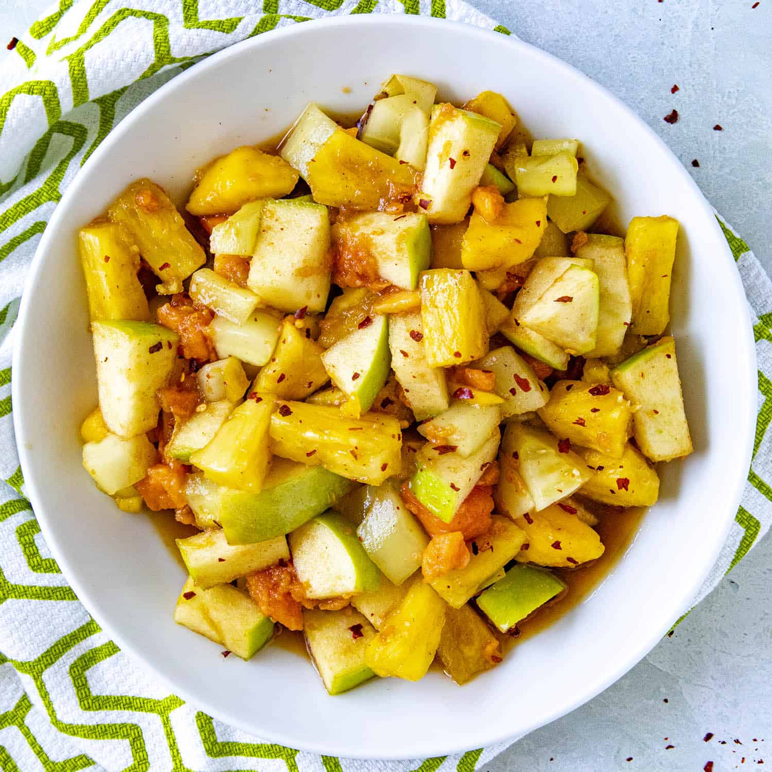 Rujak (Indonesian Fruit Salad) - Chili Pepper Madness
