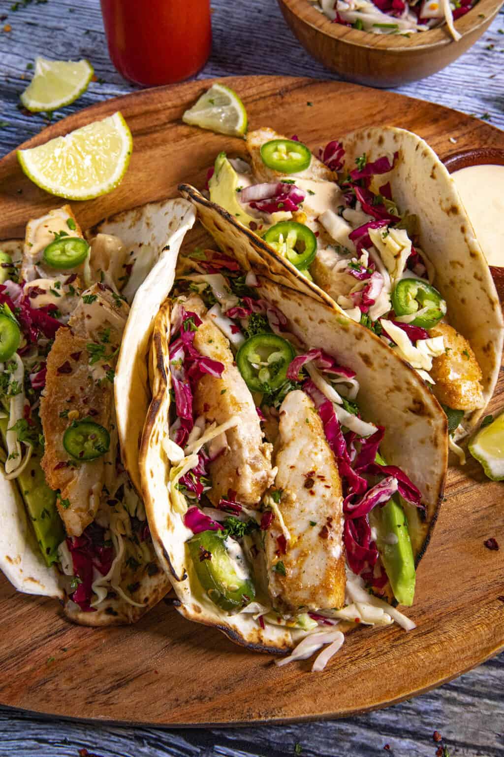 My Favorite Fish Tacos Recipe - Chili Pepper Madness