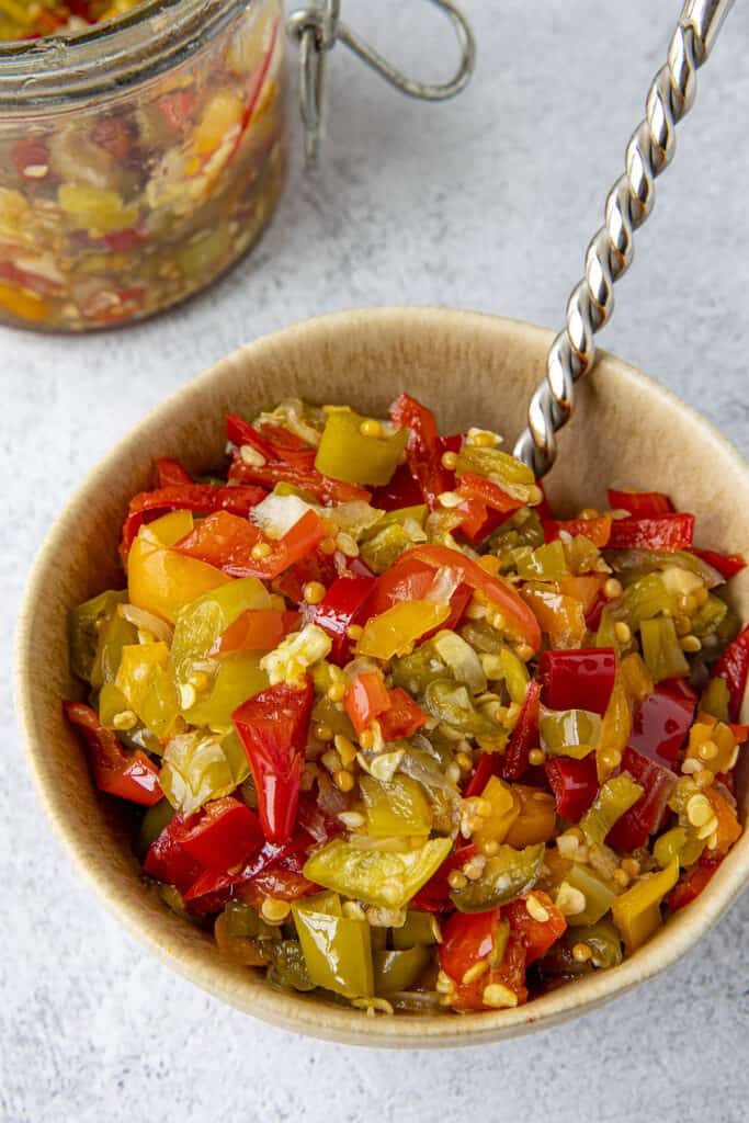 Hot Pepper Relish Recipe - Chili Pepper Madness