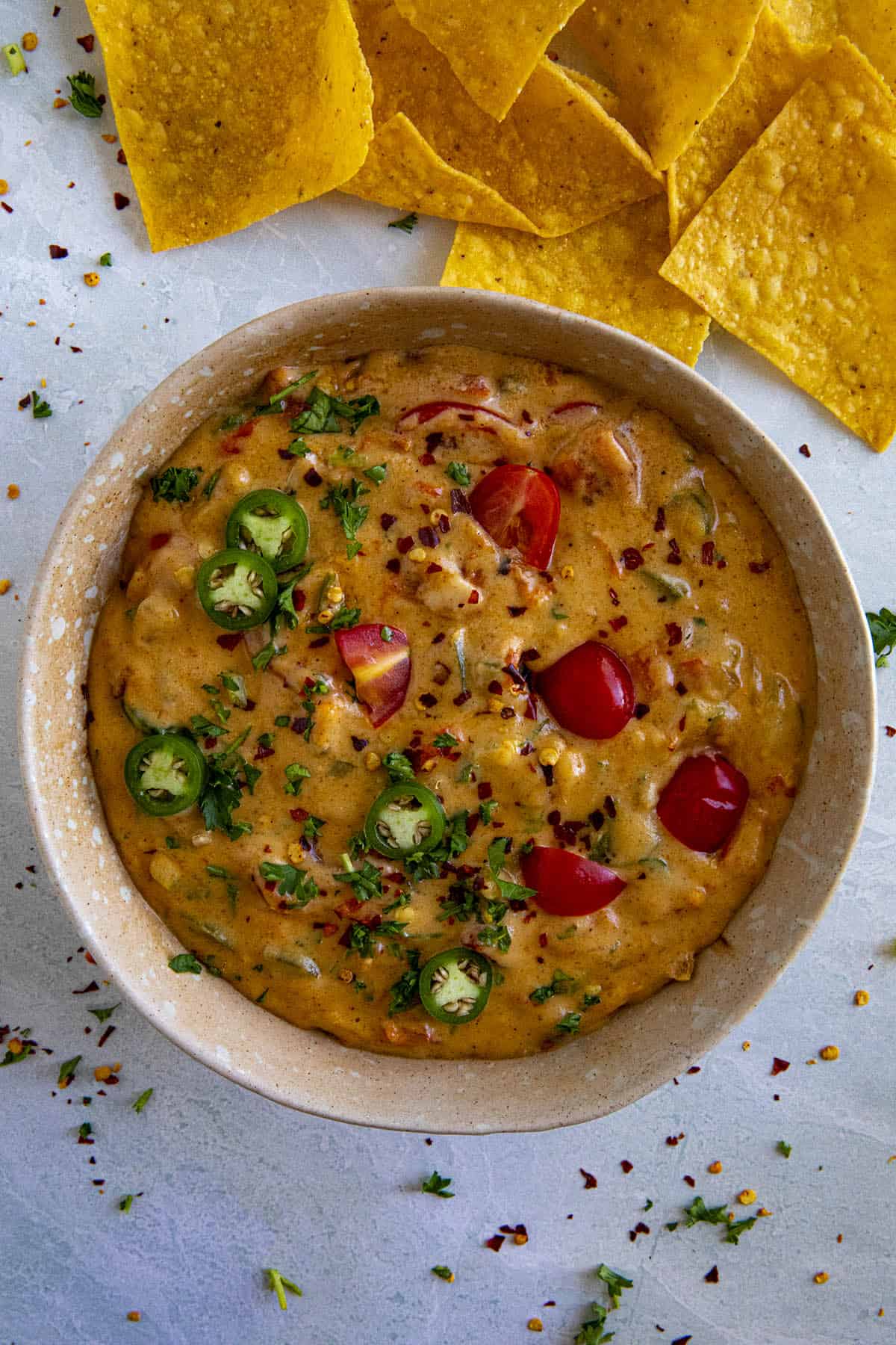 Queso Dip Recipe - Chili Pepper Madness