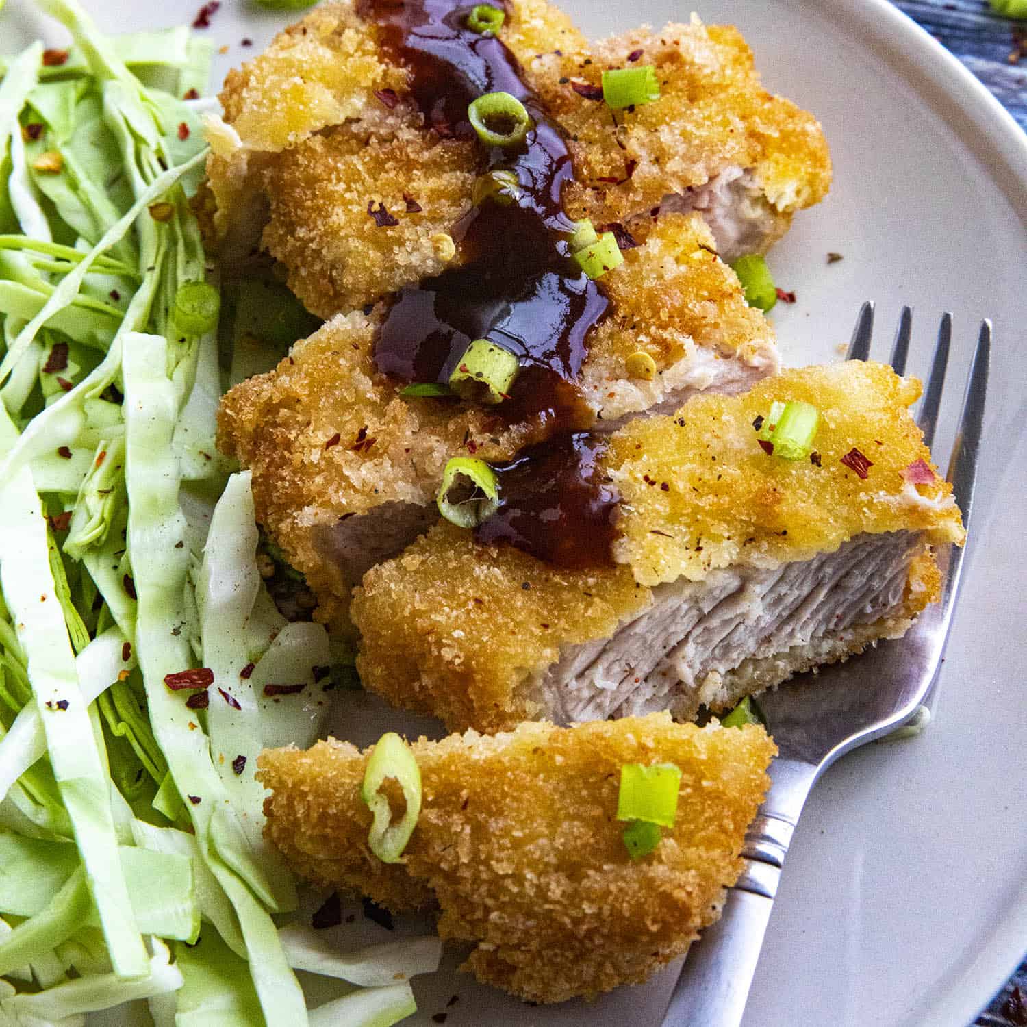 Classic Tonkatsu (Japanese Fried Pork Cutlet) - Chili Pepper Madness