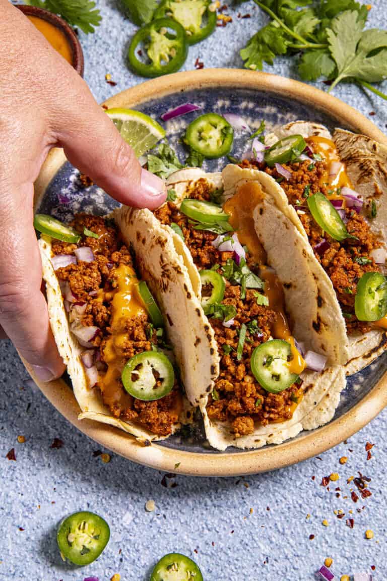 Spicy Chorizo Tacos - Chili Pepper Madness