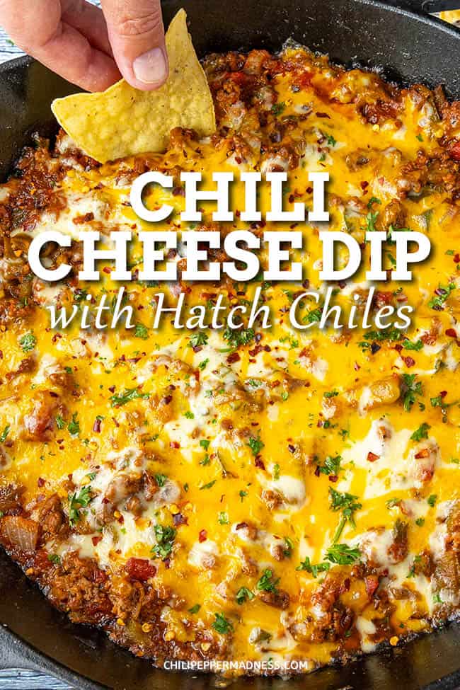 Green Chili Cheese Dip Recipe (with Roasted Hatch Peppers) - Chili ...