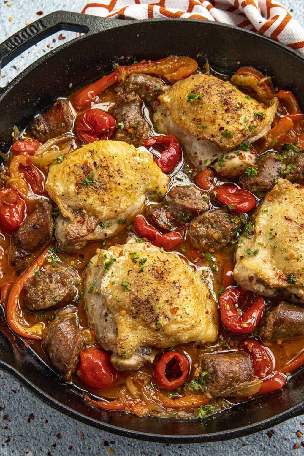 Chicken Scarpariello Recipe - Chili Pepper Madness