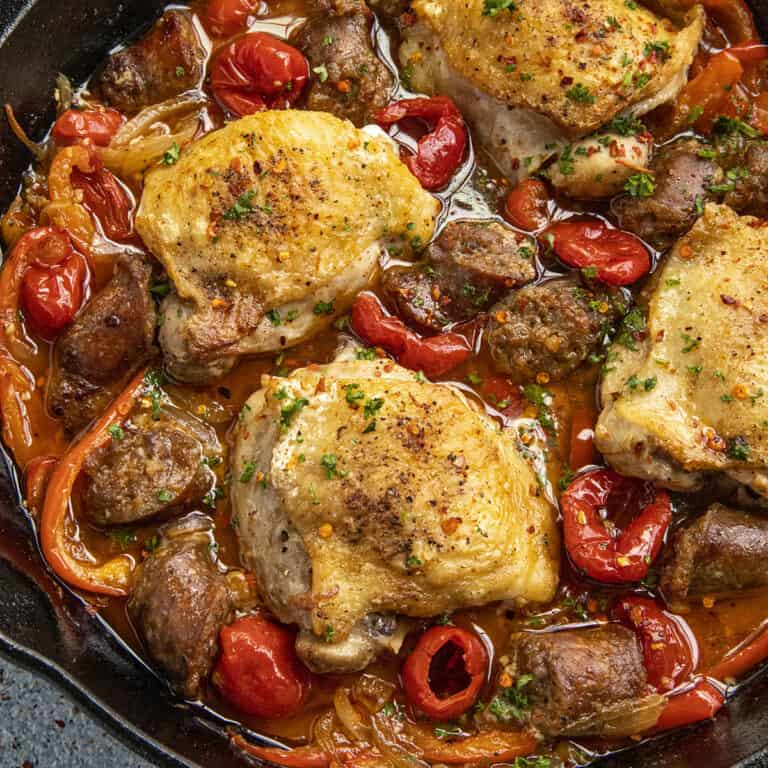 Chicken Scarpariello Recipe - Chili Pepper Madness