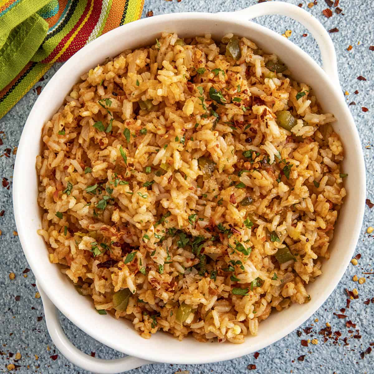 Mexican Rice Recipe - Chili Pepper Madness