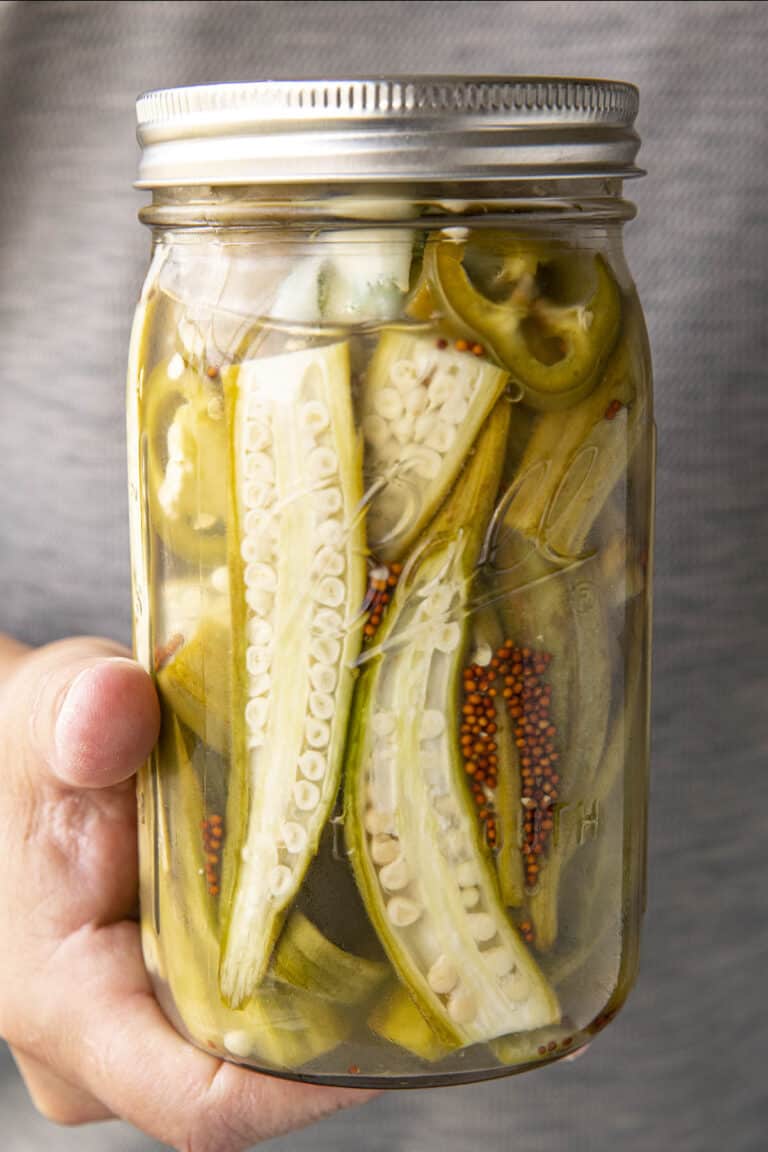 Quick Pickled Okra Recipe - Chili Pepper Madness