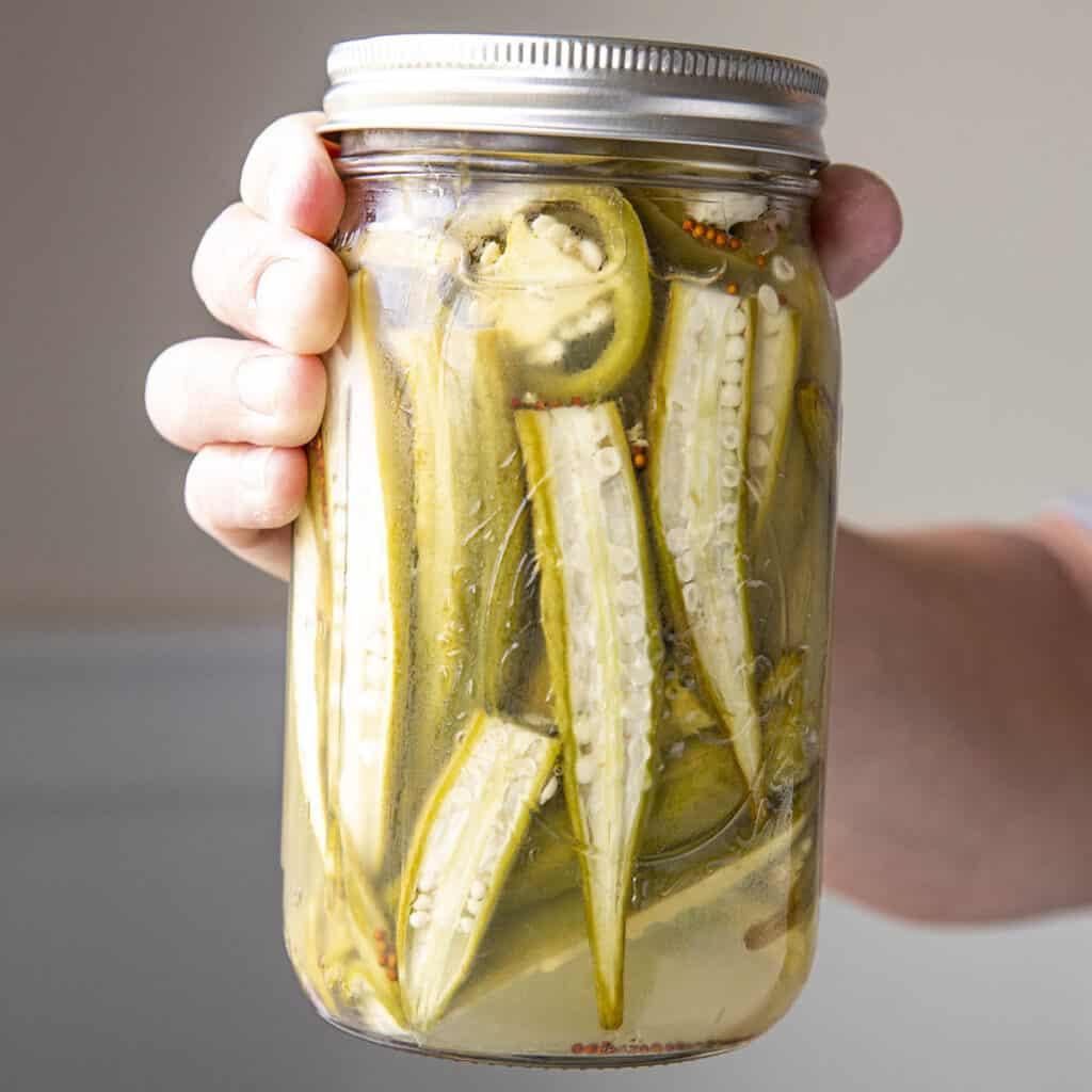 Quick Pickled Okra Recipe - Chili Pepper Madness