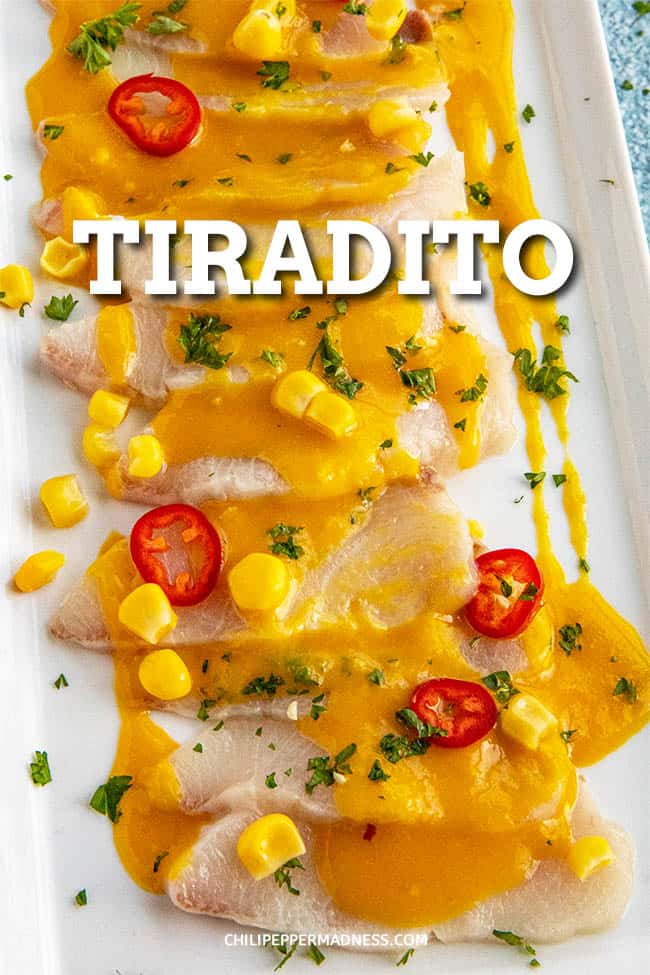Tiradito Recipe - Chili Pepper Madness