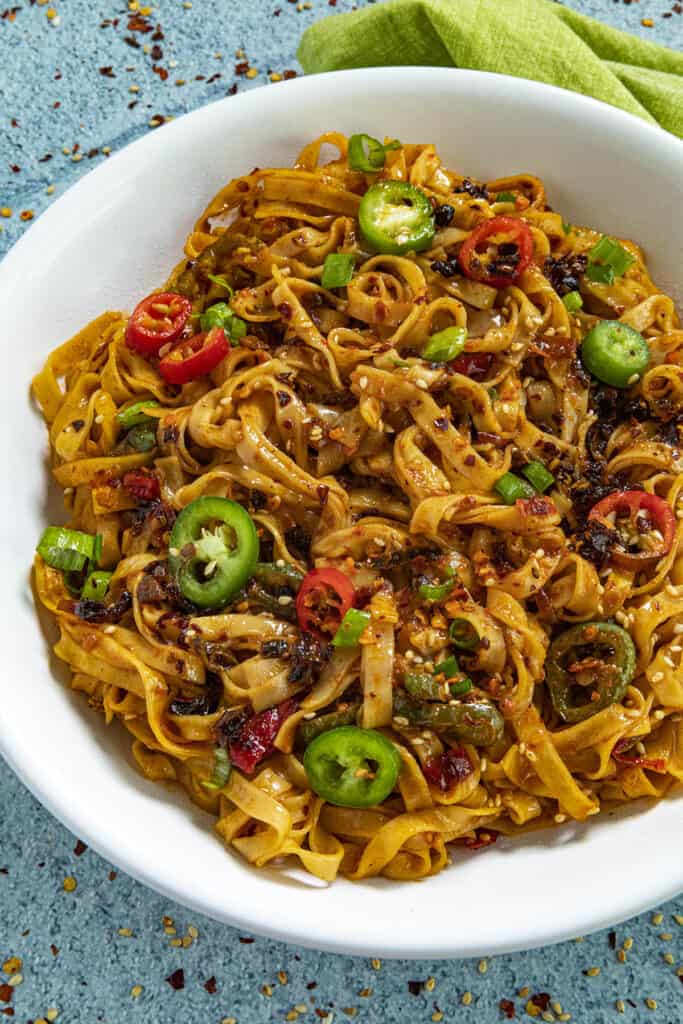 Spicy Noodles Recipe - Chili Pepper Madness