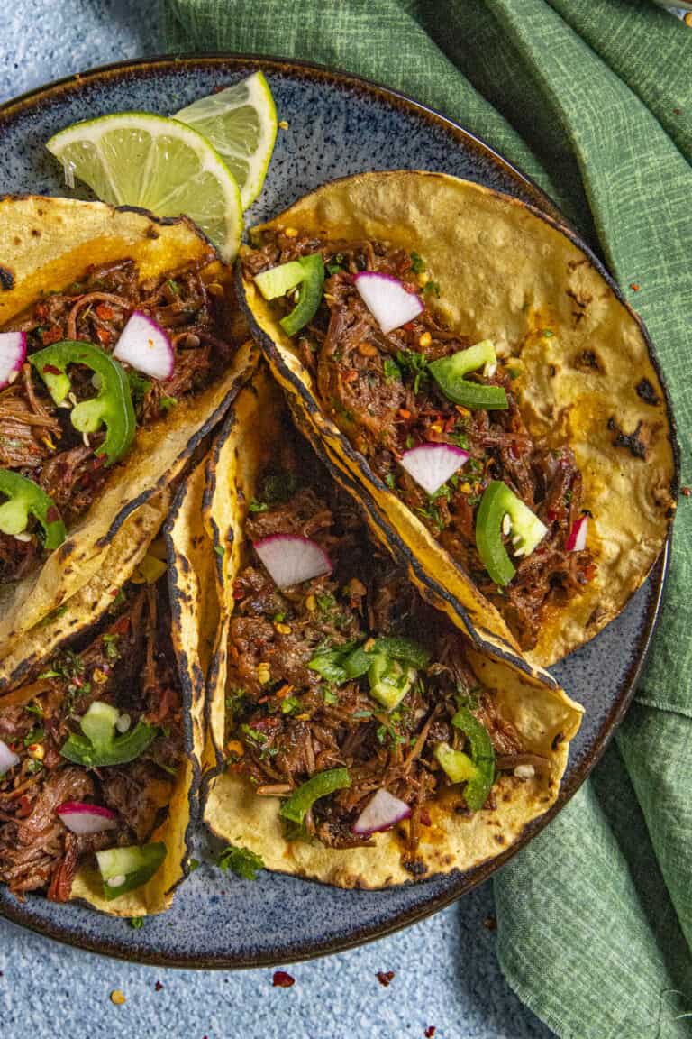 Barbacoa Tacos - Chili Pepper Madness