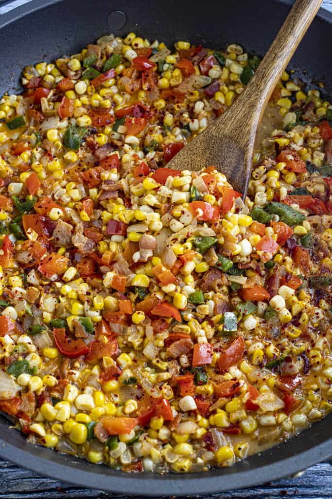 Cajun Corn Maque Choux Recipe - Chili Pepper Madness