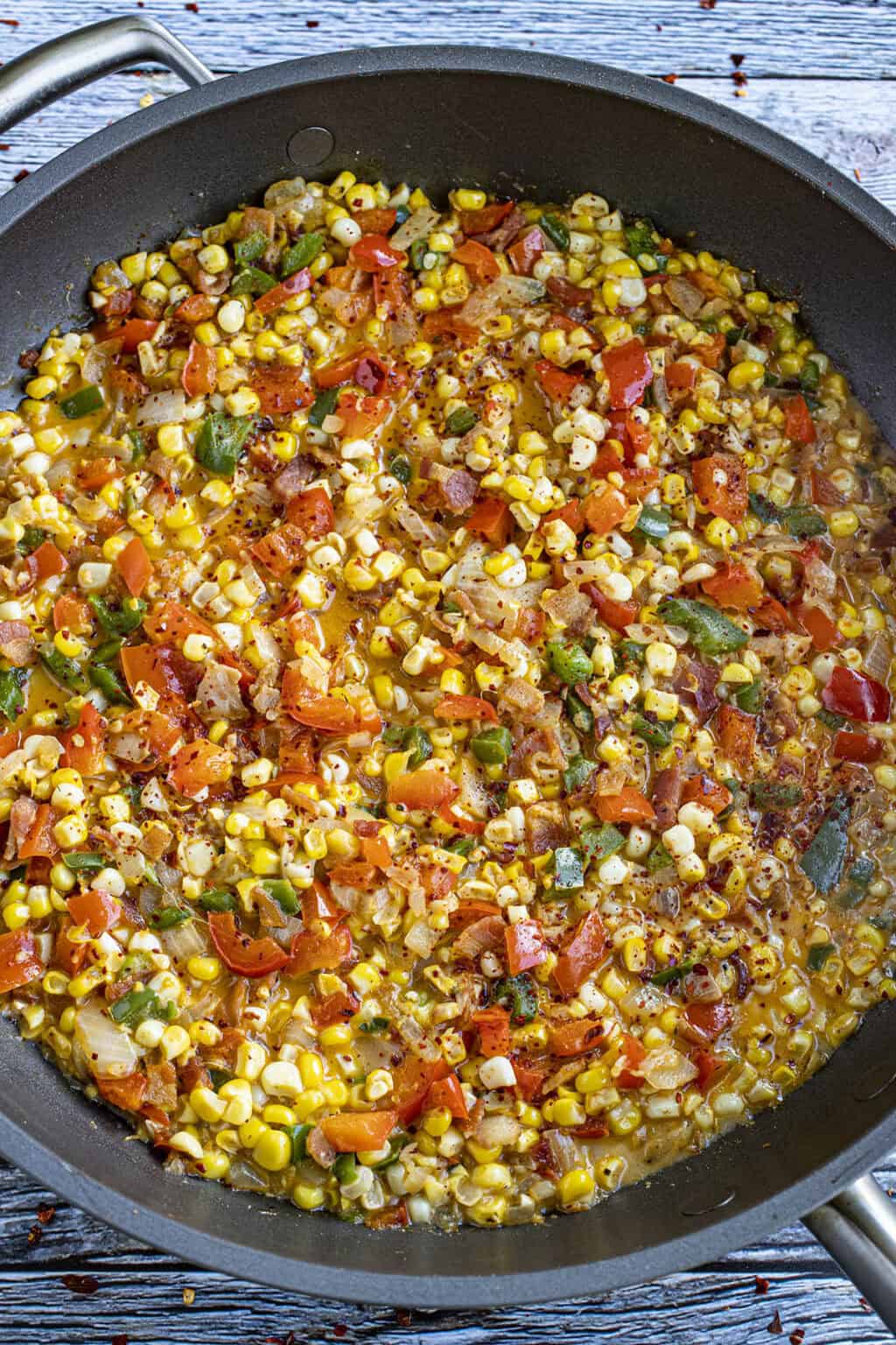 Cajun Corn Maque Choux Recipe - Chili Pepper Madness