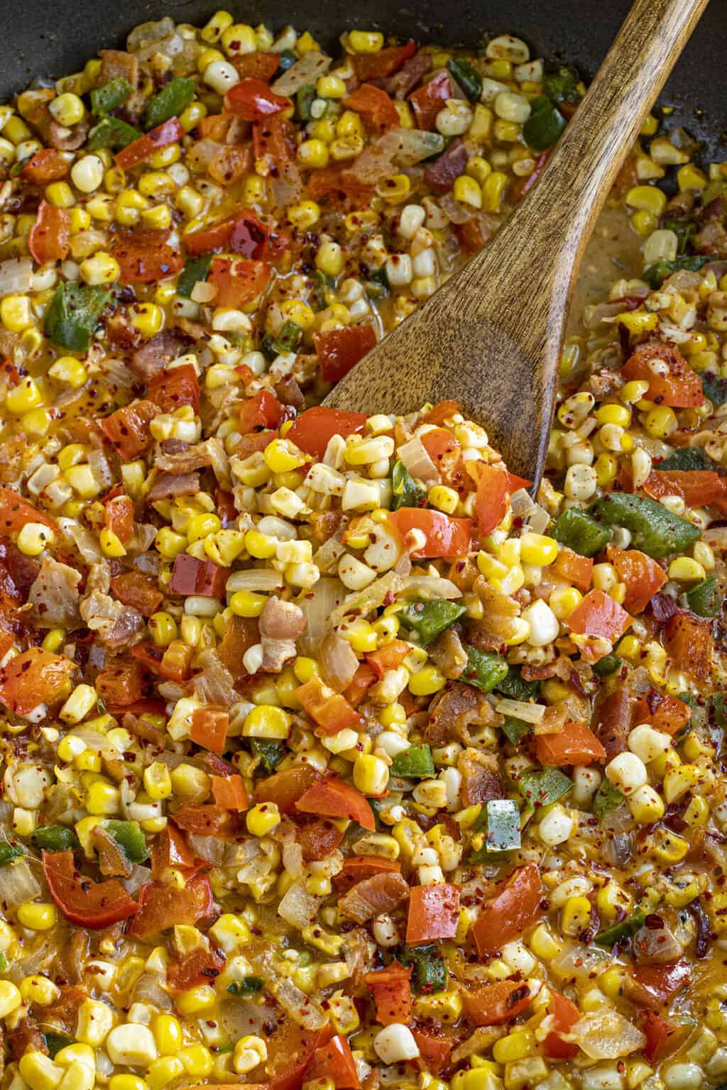 Cajun Corn Maque Choux Recipe - Chili Pepper Madness