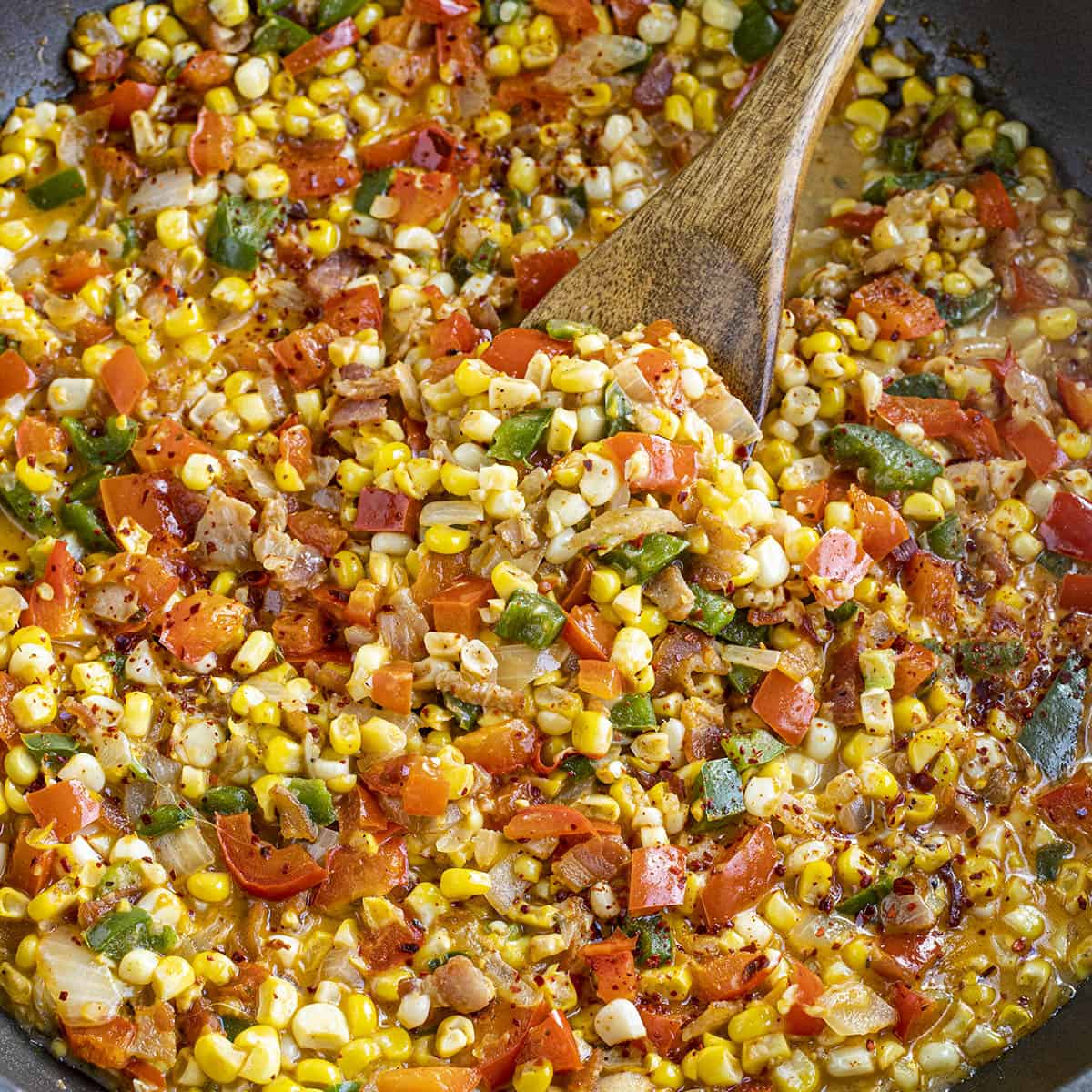 Cajun Corn Maque Choux Recipe - Chili Pepper Madness