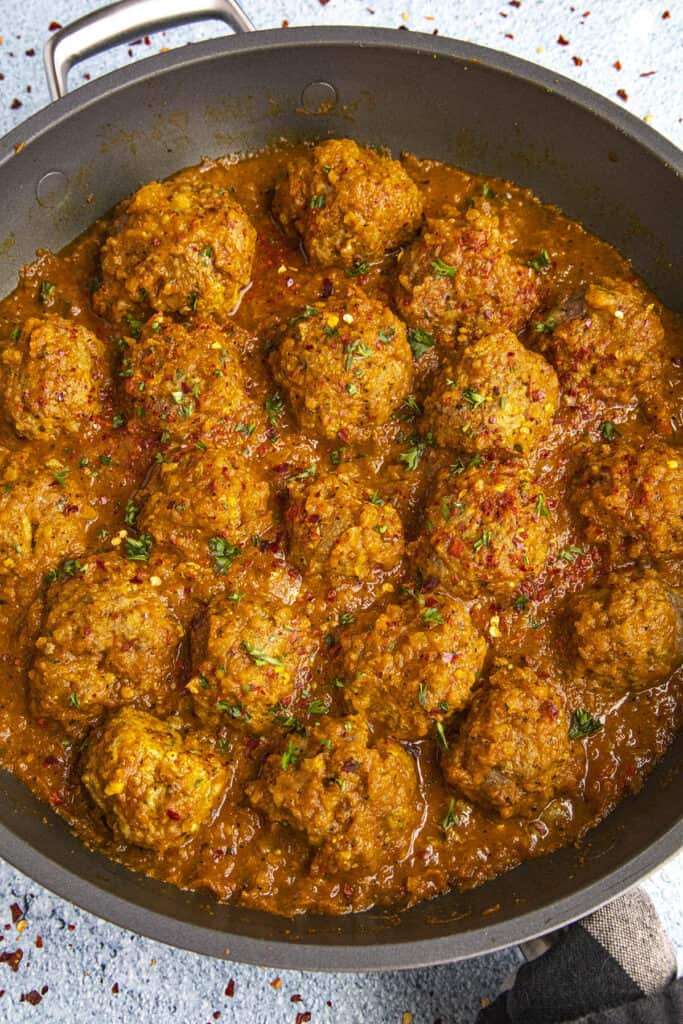 Curry Meatballs - Chili Pepper Madness